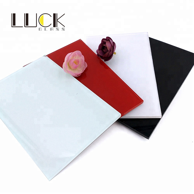 Luck RAL color Lacquered glass, Back Painted Glass for Kitchen Back ...