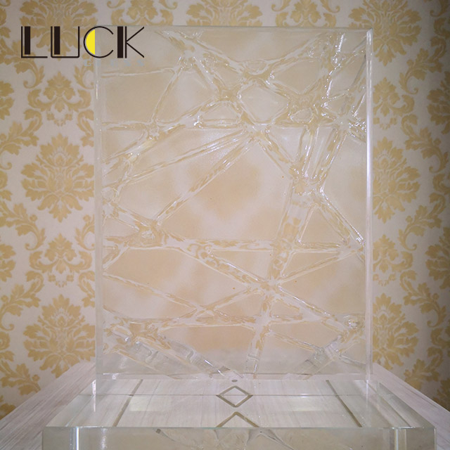 Custom design decorative glass - Buy cast glass, outdoor glass panels ...