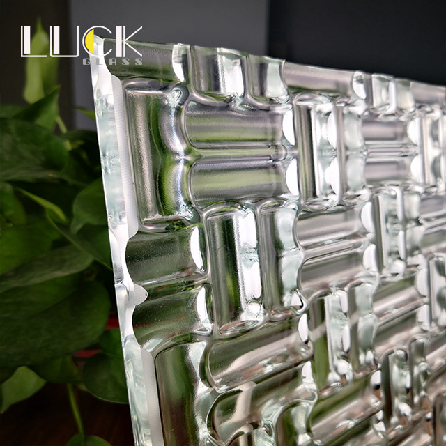 Cast glass, can be tempered in different places, used for indoor and ...